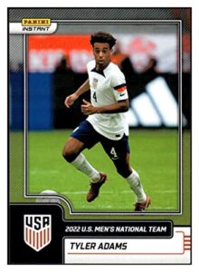 tyler adams 2022 panini instant usa soccer men collection #3 special release