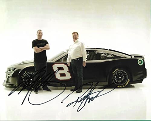 2023 Kyle Busch & Richard Childress RCR Chevrolet Signed Auto 8x10 Photo W/COA - Autographed NASCAR Photos