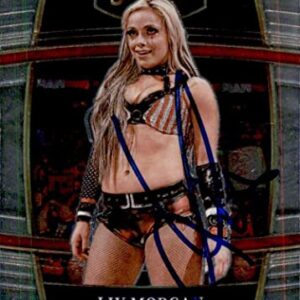 Liv Morgan Signed 2022 Panini Select WWE Card #44 - Autographed Wrestling Cards