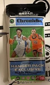 2022-23 panini chronicles draft picks basketball hanger pack factory sealed 30 total cards (look for rookies of pablo banchero; jaden ivey; jalen duren and more) …