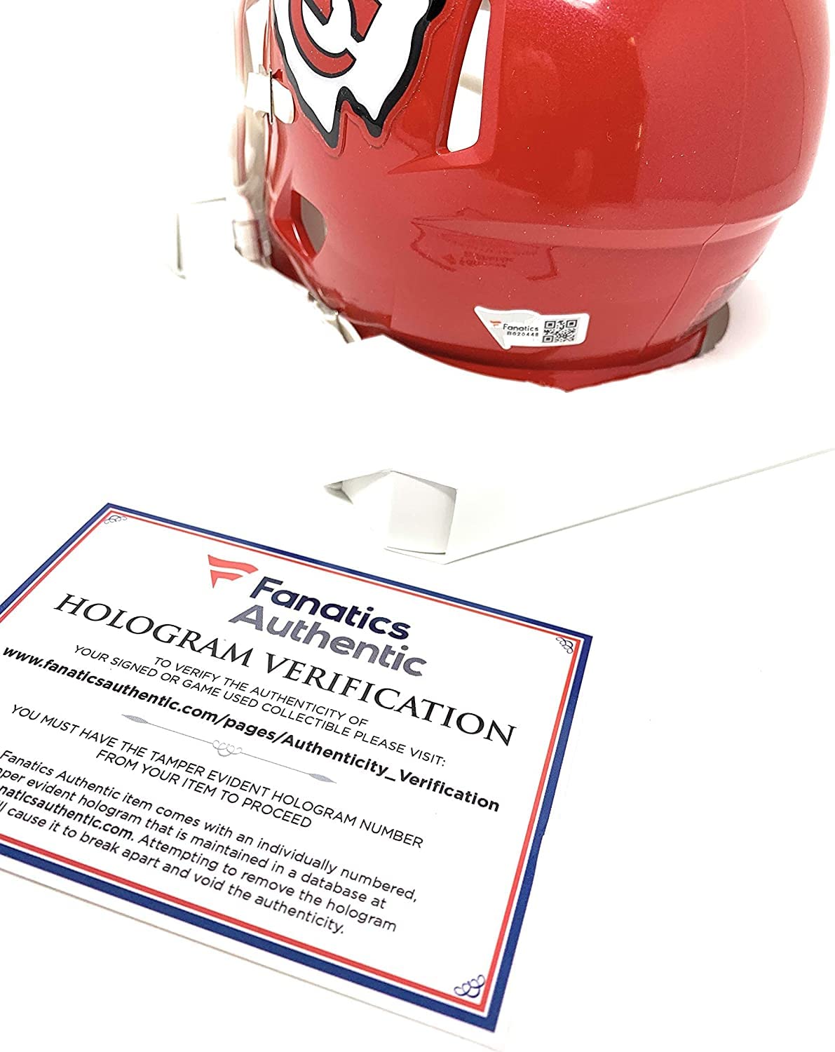 Travis Kelce Kansas City Chiefs Signed Autograph Speed Mini Helmet Fanatics Authentic Certified