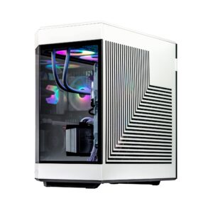 Velztorm Praetix Gaming Desktop PC (14th Gen Intel i9-14900K 2.40GHz, GeForce RTX 3060 Ti 8GB, 32GB DDR5, 1TB PCIe SSD + 1TB HDD (3.5), 360mm AIO, RGB Fans, 1000W PSU, WiFi 6, Win 11 Home) VELZ0076