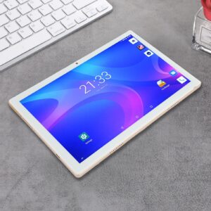 Zopsc P30 10.0 inch 4G Calling Tablet for Android 11.0 - Electronics Tablet 8GB+256GB 800W+1300W 1920 * 1200 MT6750 8 Core 2.0GHZ 8800mAh 100-240V Gold