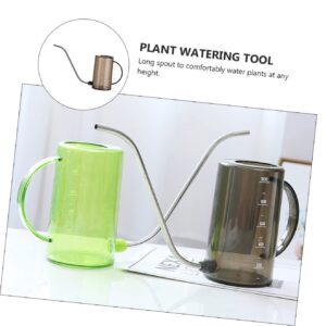 YARNOW Watering Can Watering Pot Watering Spray Bottle Watering Spout Plant Watering Tool Flower Water Sprinkler Bottle Watering Pitcher Plastic Watering Kettle Steel Pipe Saliva Planter