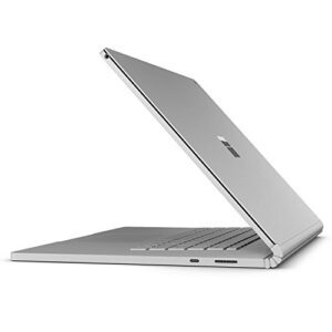 Microsoft Surface Book HMX-00001 13.5" Touch 8GB 256GB SSD Core™ i5-7300U 2.6GHz Win10P, Silver (Renewed)