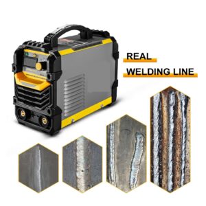 RADNA Portable Home Beginner Lightweight Welder DKA-250Y 4.1KVA Inverter Arc Electric Welding Machine 220V MMA Welder for DIY Welding Working and Electric Working