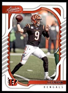 2022 panini absolute #44 joe burrow cincinnati bengals football trading card