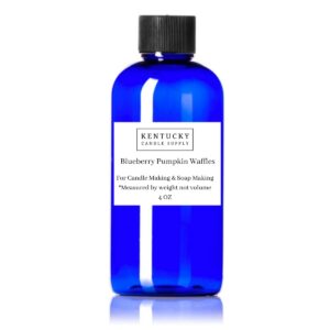 Blueberry Pumpkin Waffles Fragrance Oil - 4 OZ - Candle Making & Soap Making - KY Candle Supply