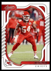 2022 panini absolute #39 nick bolton kansas city chiefs football trading card