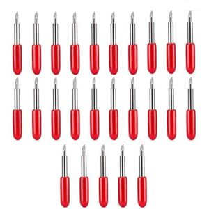 latwne 25pcs 45 degree for cutting plotter vinyl cutter knife blade blade high hardness tungsten carbide machine tool