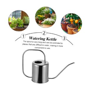 YARNOW Watering Can Succulent Antique Flower Watering Kettle Kids Metal Water Bottles Plant Spray Bottle Watering Pot Watering Flower Kettle Stainless Steel Child Vintage Watering Bottle