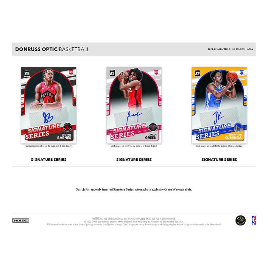 2021-22 Panini Donruss Optic Basketball Tmall Asia Exclusive Hobby Box - 7 Packs