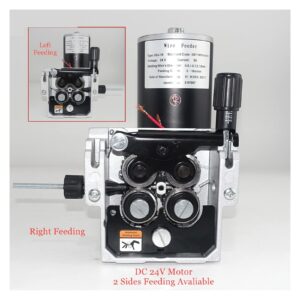 Portable Home Beginner Lightweight Welder 1pcs Welding Wire Feeder DC 24V 4 Rolls SSJ-15 Wire Feed Assembly Feeder Roll