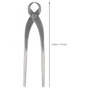 210mm Round Edge Steel Garden Pruning Shears,Thick Branches Cutter Scissors,Bonsai Scissors, Easy to Maneuver,Widely Used for Garden Bonsai Trimming