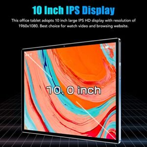 Dpofirs 10 Inch Androids 11 Tablet, Octa Core Processor Tableta Computer with 4GB RAM 128GB ROM, 5MP 8MP Camera, WiFi BT HD Display, 6000mAh 4G Call Gaming Tablet