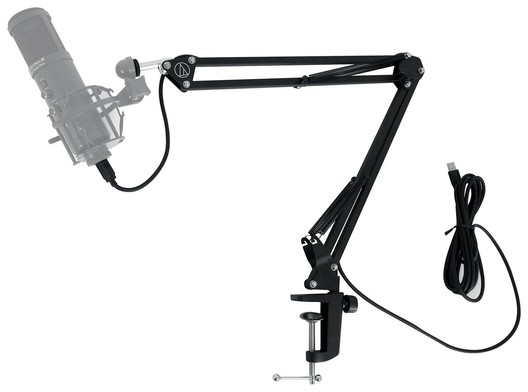 Audio Technica Boom Arm for USB Microphone Recording/Streaming Computer Mics