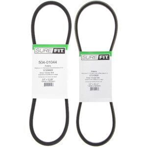 surefit auger drive belts replacement for ariens 07210800 07206600 st524 st724 st824 st828 st1024 st1028 snow blowers