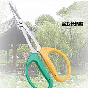 Gardening Hand Tools 3pcs Lot Long Handle Bonsai Scissors for Fruit Harvest Grape Scissors Household Trimming Shear Garden Tools Set