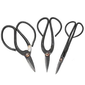 Gardening Hand Tools 10 Pcs Bonsai Pruning Tool Set Multifunctional Cutter Scissors Shear Kit with Nylon Case for Garden Tools Garden Tools Set