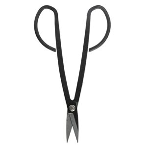 fbite garden scissors, bonsai scissors stainless steel rust resistant high hardness garden scissors for garden courtyard lawn plant scissors