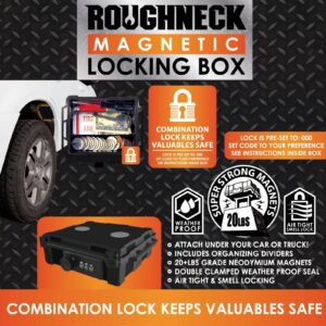 Roughneck Magnetic Locking Box - Impulse Retail Ready Display of 6 Each