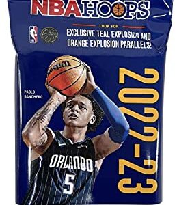 2022-23 Panini NBA Hoops Basketball Factory Sealed Jumbo Value Fat Pack (30 NBA Trading Cards) Look forTeal & Orange Explosion Parallels