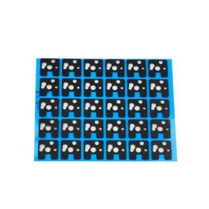 mechkeeb pe eva poron 120pcs switch pads switch buffer foam for hotswappable pcb soldered pcb (pe 120pcs)