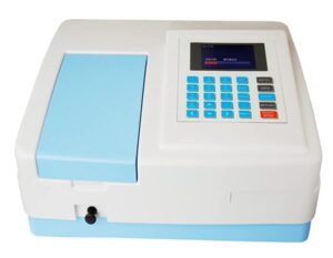 uv spectrophotometer single beam 190-1100nm lcd display (190-1100 nm)