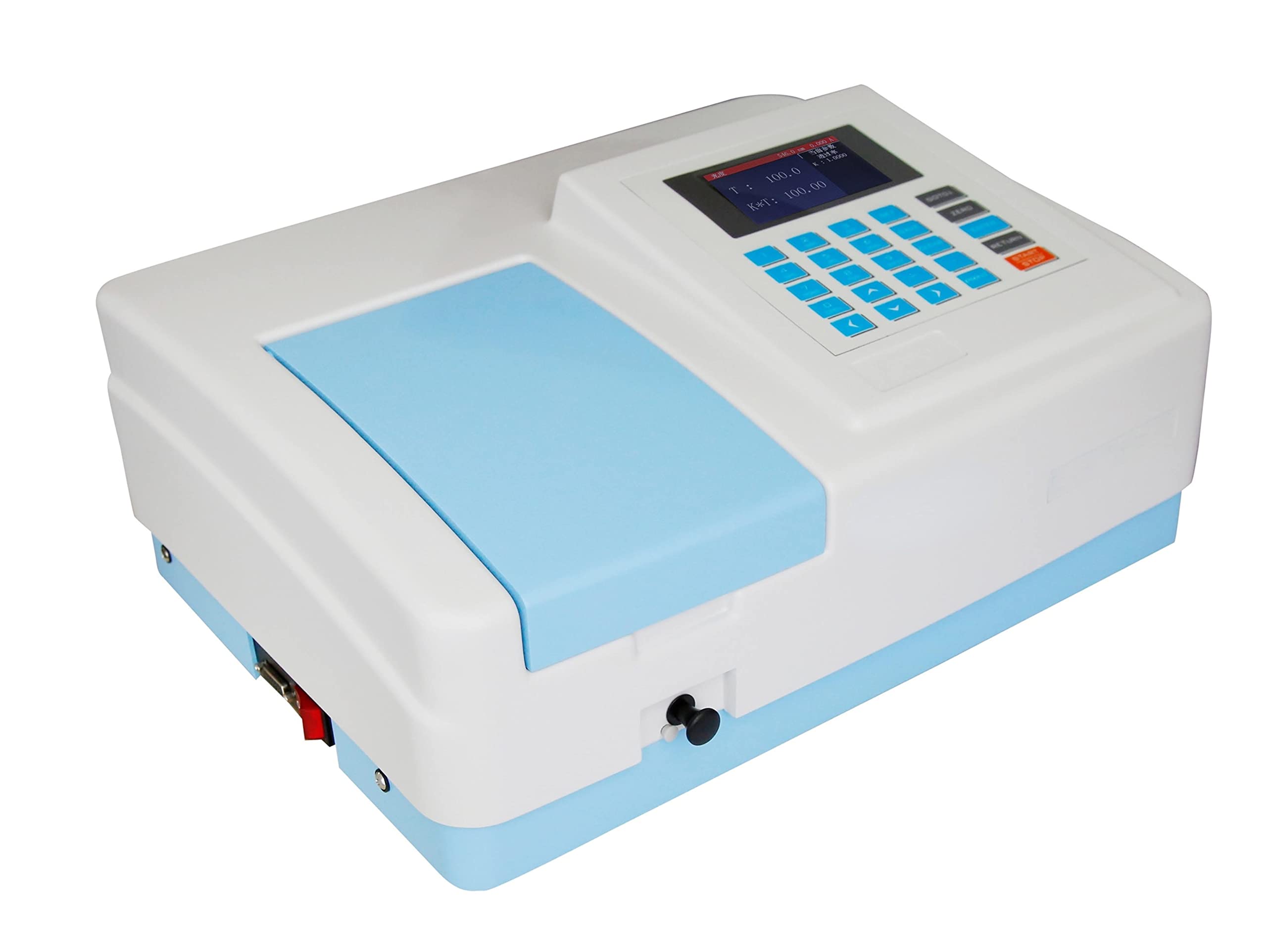 UV Spectrophotometer Single Beam 190-1100nm LCD Display (190-1100 nm)