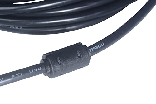 Washinglee Isolated PM02 Programming Cable for AB Micrologix 1000 1100 1200 1400 1500 Series, for 1761-CBL-PM02 Replacement, 6 FT