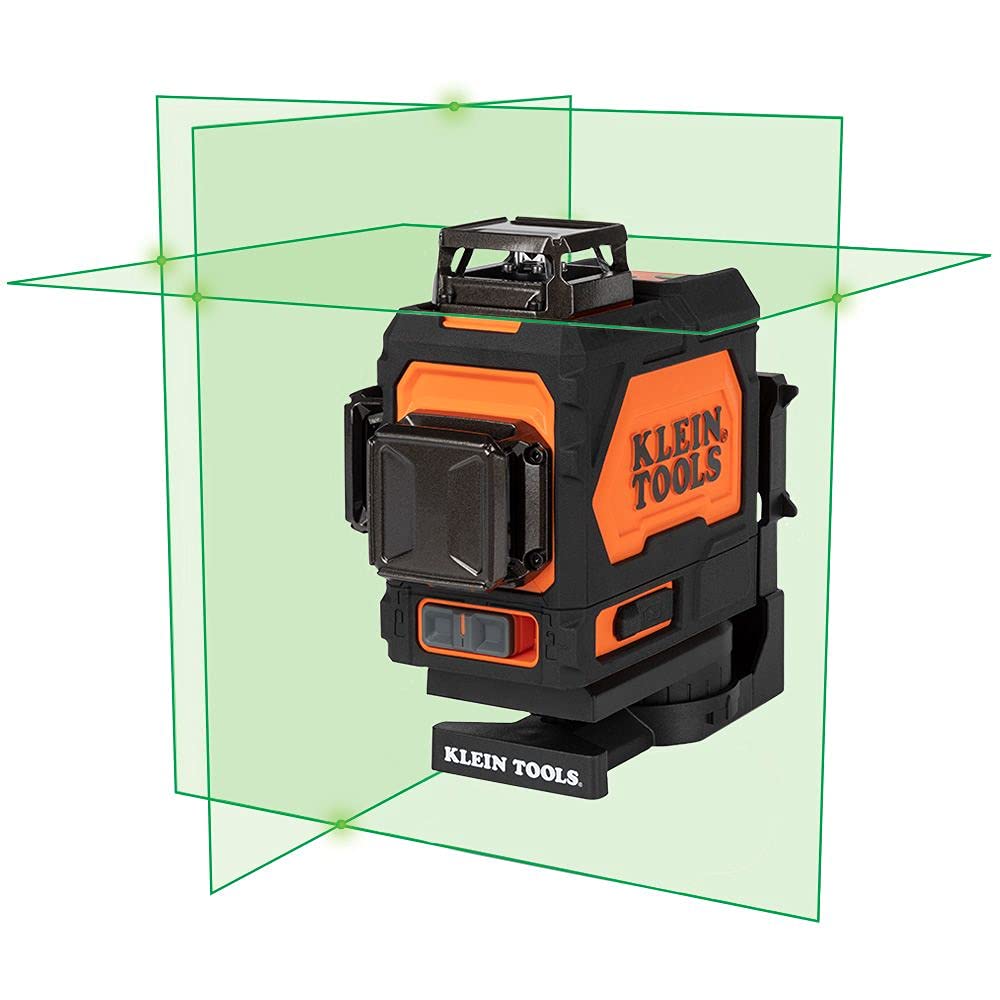 Klein Tools Self-Leveling Laser Level Bundle with Laser Distance Measure, 100 Feet