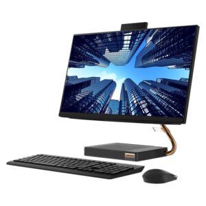 Lenovo IdeaCentre 5 All-in-One Business Desktop, 23.8" FHD IPS Screen, Intel Core i5-10400T, 32GB RAM, 1TB PCIe SSD, Webcam, HDMI, Wireless Keyboard&Mouse, Wi-Fi 6, Windows 11 Pro