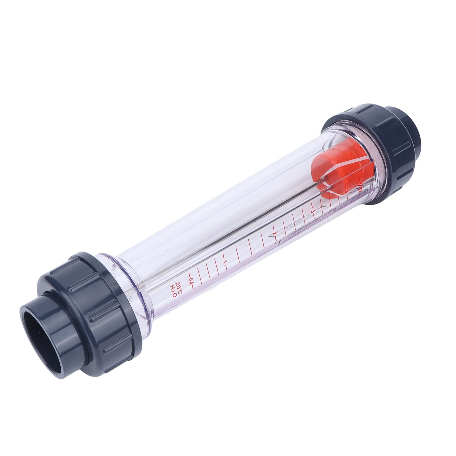 Alvinlite 400-4000L/H Water Liquid Flow Meter Rotameter ABS Plastic Tube Liquid Flow Meter LZS-40D Rate Gauge High Accuracy