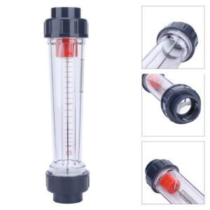 Alvinlite 400-4000L/H Water Liquid Flow Meter Rotameter ABS Plastic Tube Liquid Flow Meter LZS-40D Rate Gauge High Accuracy