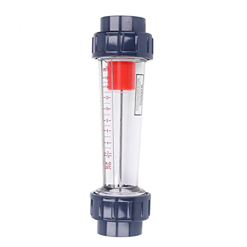 Alvinlite 1600-16000L/H Liquid Flow Meter Plastic Tube Water Liquid Flow Meter LZS-50D Rate Gauge High Accuracy