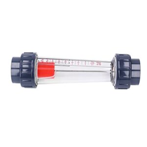 Alvinlite 1600-16000L/H Liquid Flow Meter Plastic Tube Water Liquid Flow Meter LZS-50D Rate Gauge High Accuracy