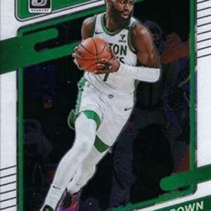 2021-22 DONRUSS OPTIC #19 JAYLEN BROWN BOSTON CELTICS BASKETBALL OFFICIAL TRADING CARD OF THE NBA