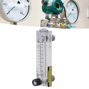 Alvinlite Water Flow Meter,Thread 0.1-1GPM 0.04-4LPM Flowmeter Measuring Flow-Meter Panel Mount Type FlowmeterMeters for Gas Liquid for Water Industrial Field LZM-15T Rate Gauge High Accuracy