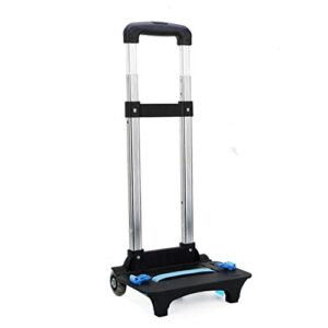 backpack hand truck kamod wheeled cart trolley hand aluminium alloy folding trolley cart for schoolbag