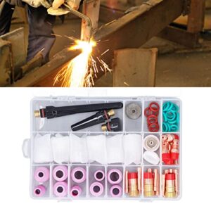 Welding Gun Accessories, Replacement Parts Easy To Install Electrode Nozzles Kit Pressure Caps Multi Specifications for WP17 WP18 WP26 Welder