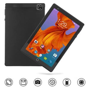 Tablet 8 Inches,8 Inch Tablet 4GB RAM 64GB ROM Expandable Up to 128GB Dual Camera 1920x1200 IPS HD Tablet for Android 10.0 100‑240V Black