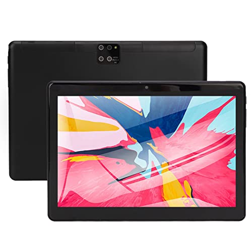 VINGVO Tablet PC, 10.1 Inch Tablet 100-240V 6GB 128GB 2.4G 5G WiFi MT6797 10 Cores Black for Android 10.0 for Photograph (US Plug)