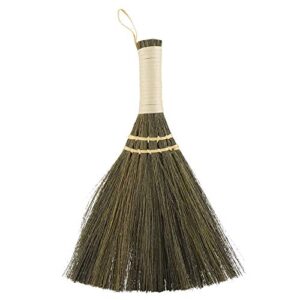 household manual straw braided broom, household braided small broom, little dust floor sweeping broom, sweeping broom soft hosekeeping tool for indoor outdoor