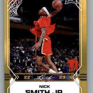 2022-23 Leaf Draft Gold #B-7 Nick Smith Jr. RC Rookie Basketball Trading Card