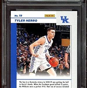 Tyler Herro Rookie Card 2019-20 Contenders Draft #19 AGS 10 GEM MT