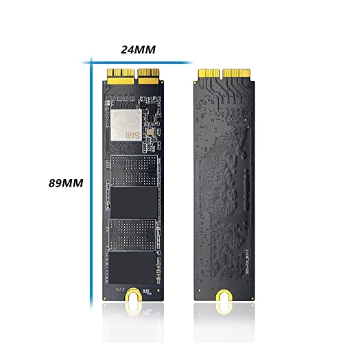 Pstaroth NVMe SSD 512GB PCIe Gen3x4 Internal Solid State Drive with 3D NAND for MacBook Air (Mid 2013-2017), MacBook Pro(Retina, Late 2013-Mid 2015), Mac Pro(2013) & Mini (2014), iMac(2013-2017)