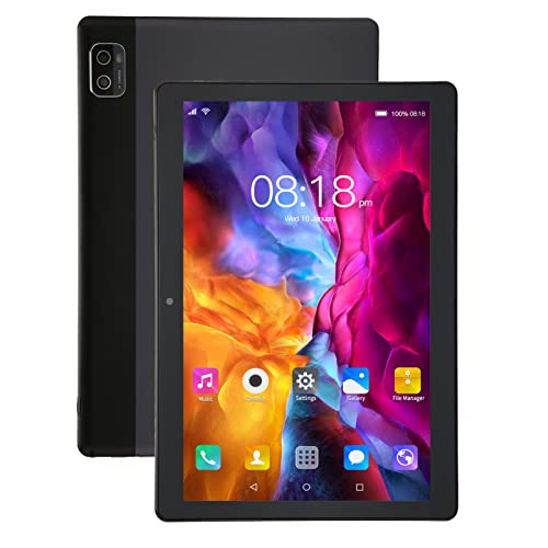 GOWENIC 10.1in Tablet, 6GB RAM 128GB ROM Tablet PC, 1920 X 1080 IPS HD Screen, 2MP 5MP Camera, Type C Charging, Support Dual Band WiFi, BT5.0, GPS, Storage Expansion