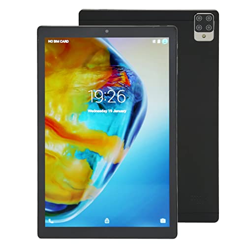 FOTABPYTI Student Tablet, Office Tablet 4GB RAM 64GB ROM 5000mAh 10 Inch for Travel (US Plug)