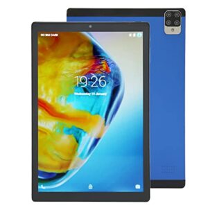 Naroote Gaming Tablet, 10 Inch Tablet IPS Display 5G WiFi Blue for Travel (US Plug)