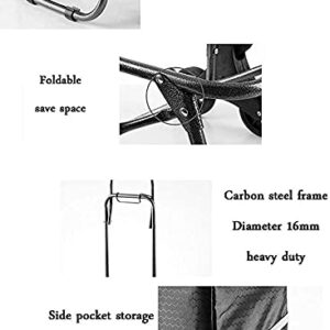 Shopping Trolley on Wheels Multi Function Shopping Cart,Portable Cart Collapsible Trolley Luggage Cart Cart Arc Design Appearance Atmosphere Storage Hand Trucks,